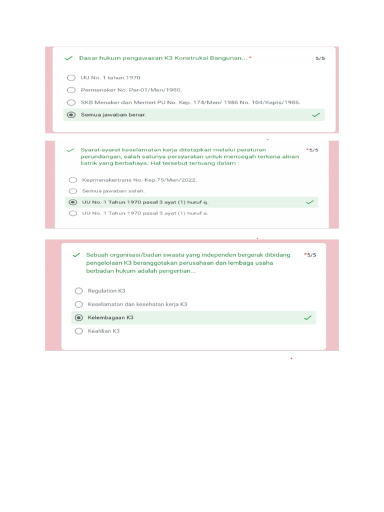 DASAR-DASAR K3 DAN KELEMBAGAAN K3 | PDF
