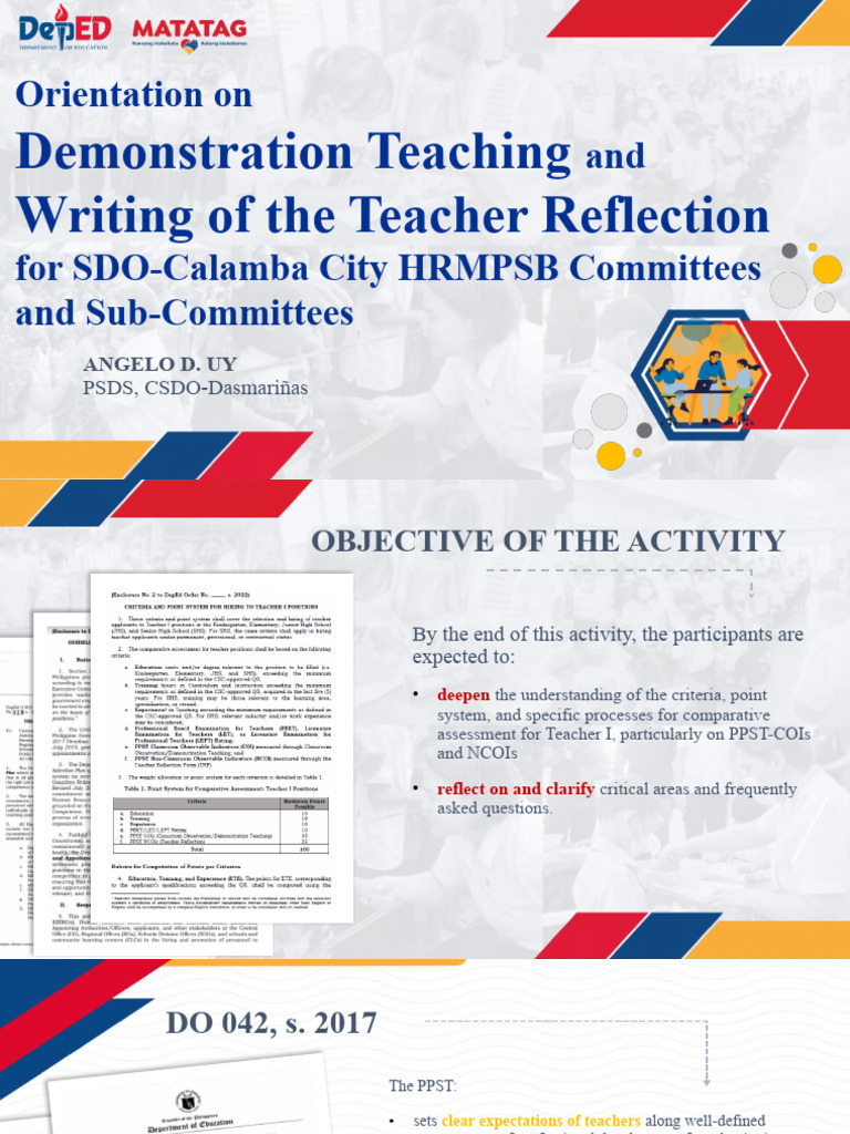 PPST Framework for Teacher Assessment | PDF | Rubric (Academic) | Teachers