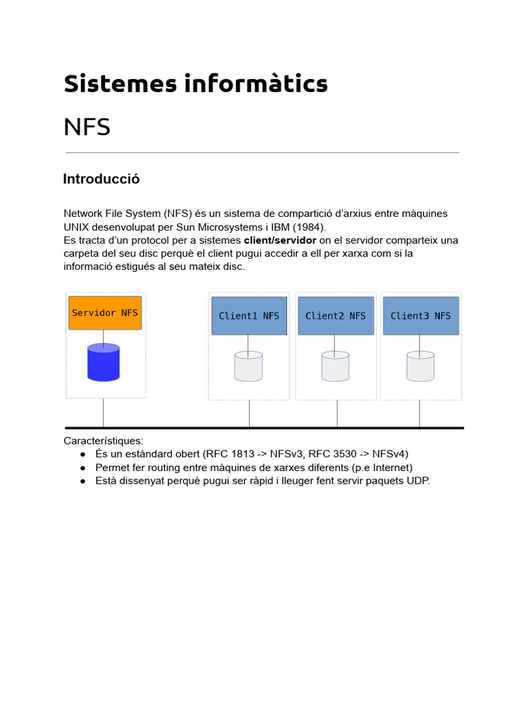 NFS Samba Practica | PDF