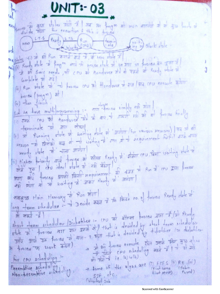 Os Unit - 3 | PDF