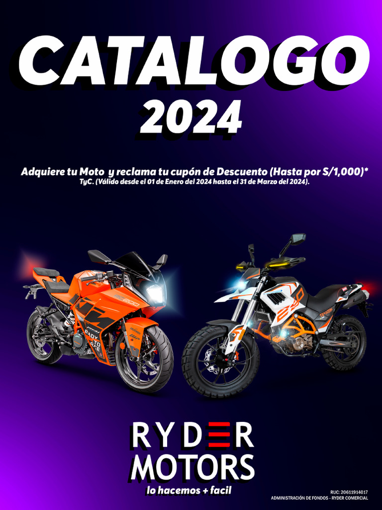 Deportivas 2024 RM - Catalogo | PDF