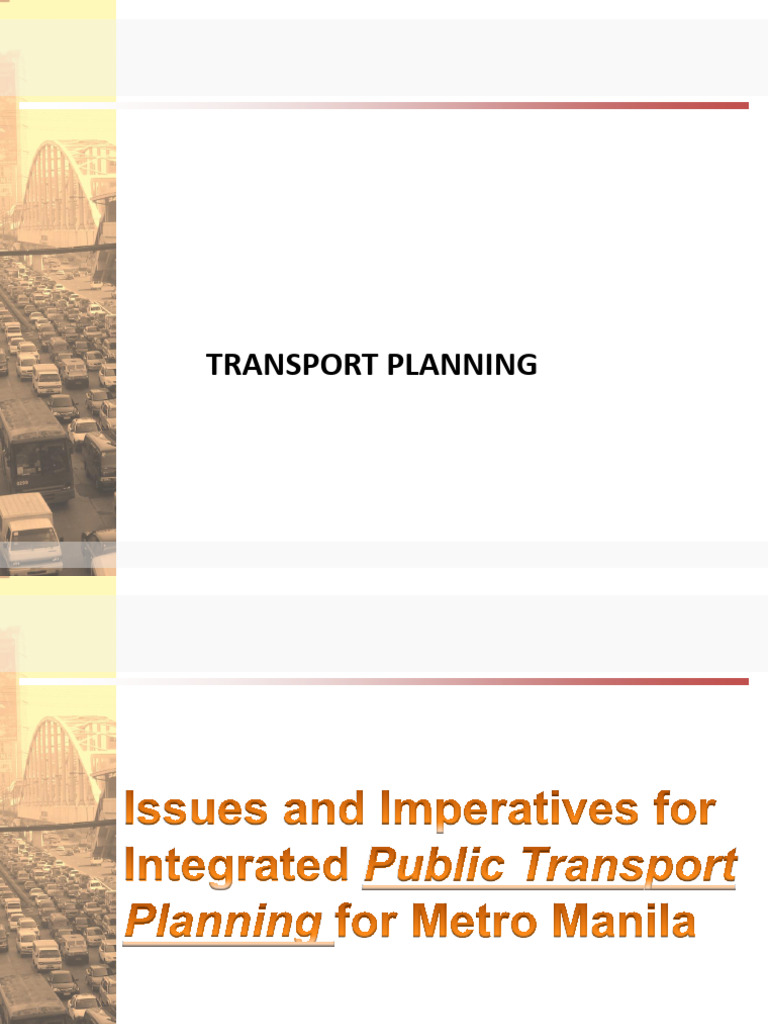 Site Planning 3: Transport Planning | PDF | Transport | Economies