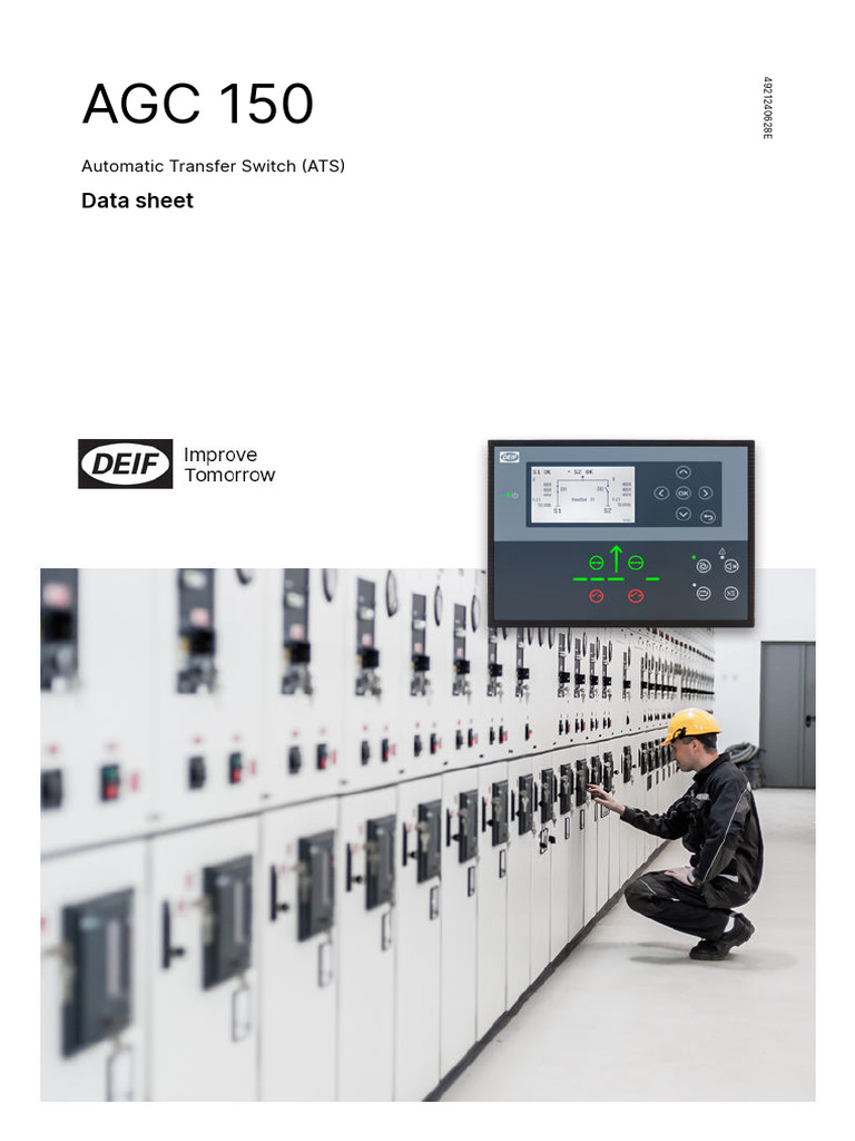 Agc 150 Ats Data Sheet 4921240628 Uk | PDF | Application Software ...