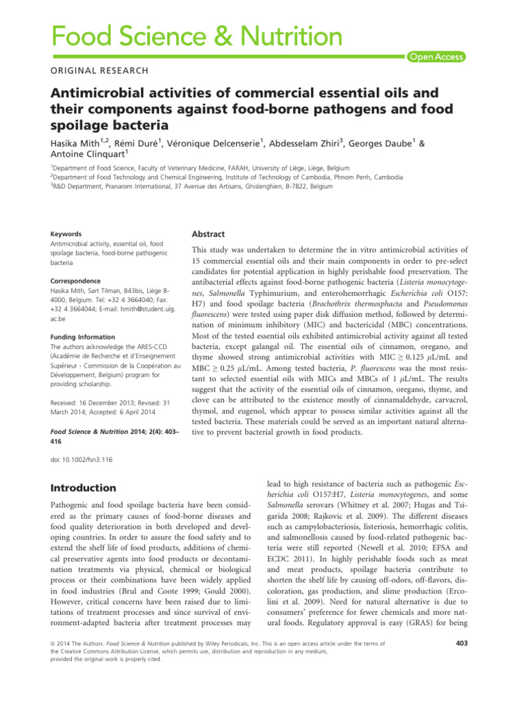 Mith 2014 | PDF | Microbiology
