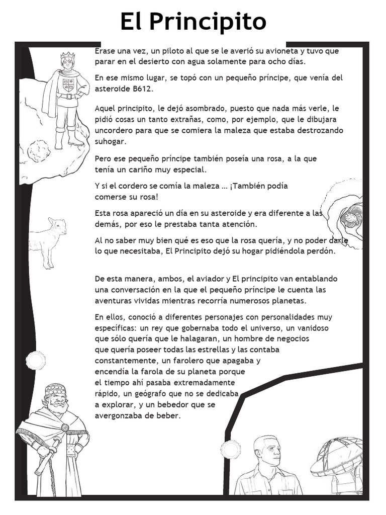 Ficha de Lectura 16 | PDF | El Principito