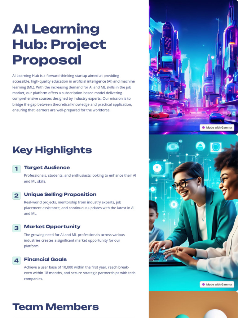 AI-Learning-Hub-Project-Proposal | Download Free PDF | Artificial Intelligence | Intelligence ...