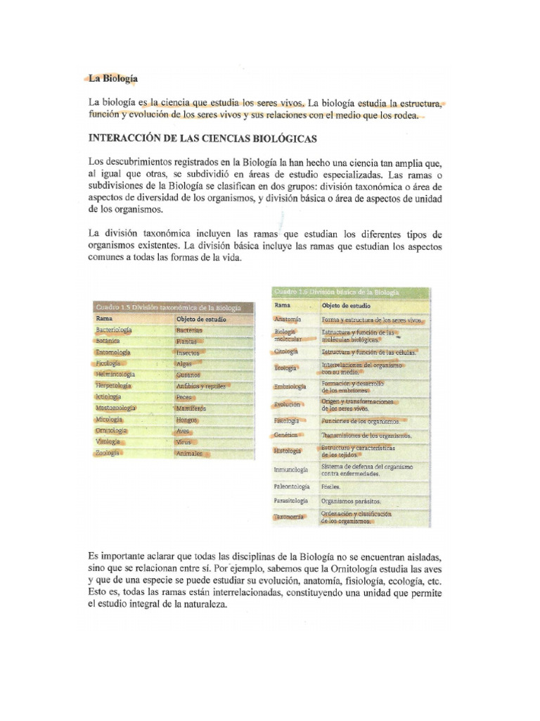 ColBach - BIOLOGÍA & ECOLOGÍA | PDF