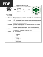 Dosis OAT TBC SO untuk Dewasa dan Anak | PDF