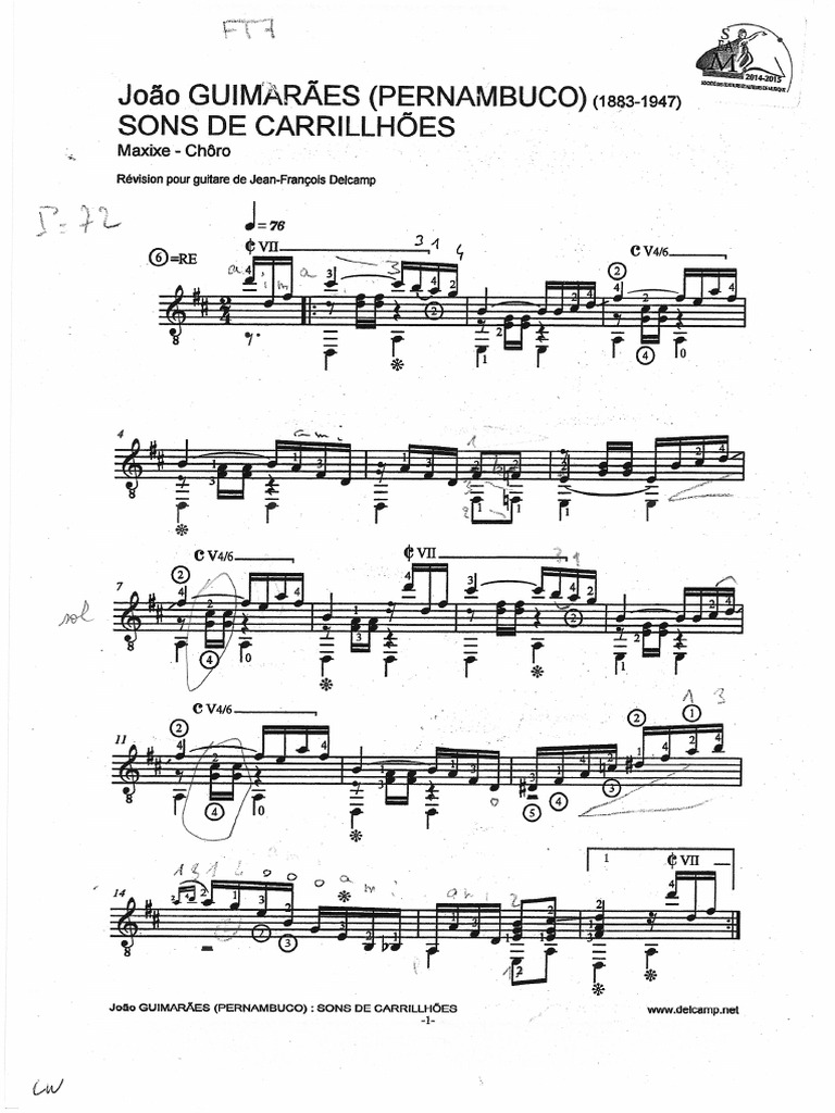 Maxixe Chôro (Joao Guimaraes) | PDF