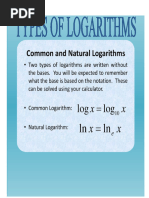 Log and Antilog Table | PDF | Logarithm | Special Functions