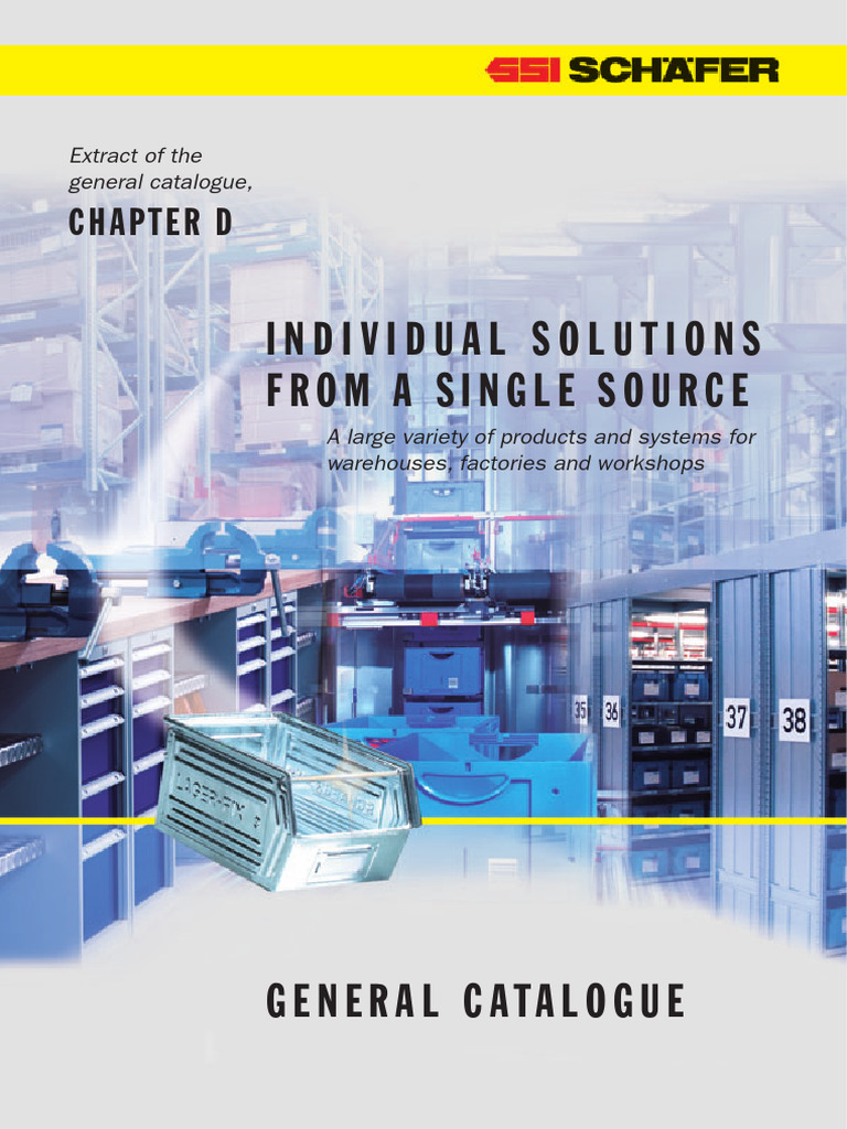 SSI Schaefer Pallet Racking Solutions | PDF | Pallet | Warehouse