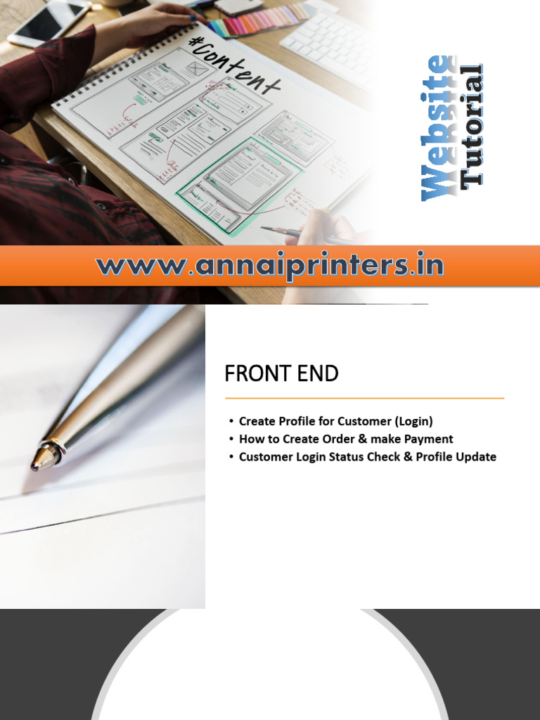 Website Tutorial - Frontend | PDF | Career & Growth | Business