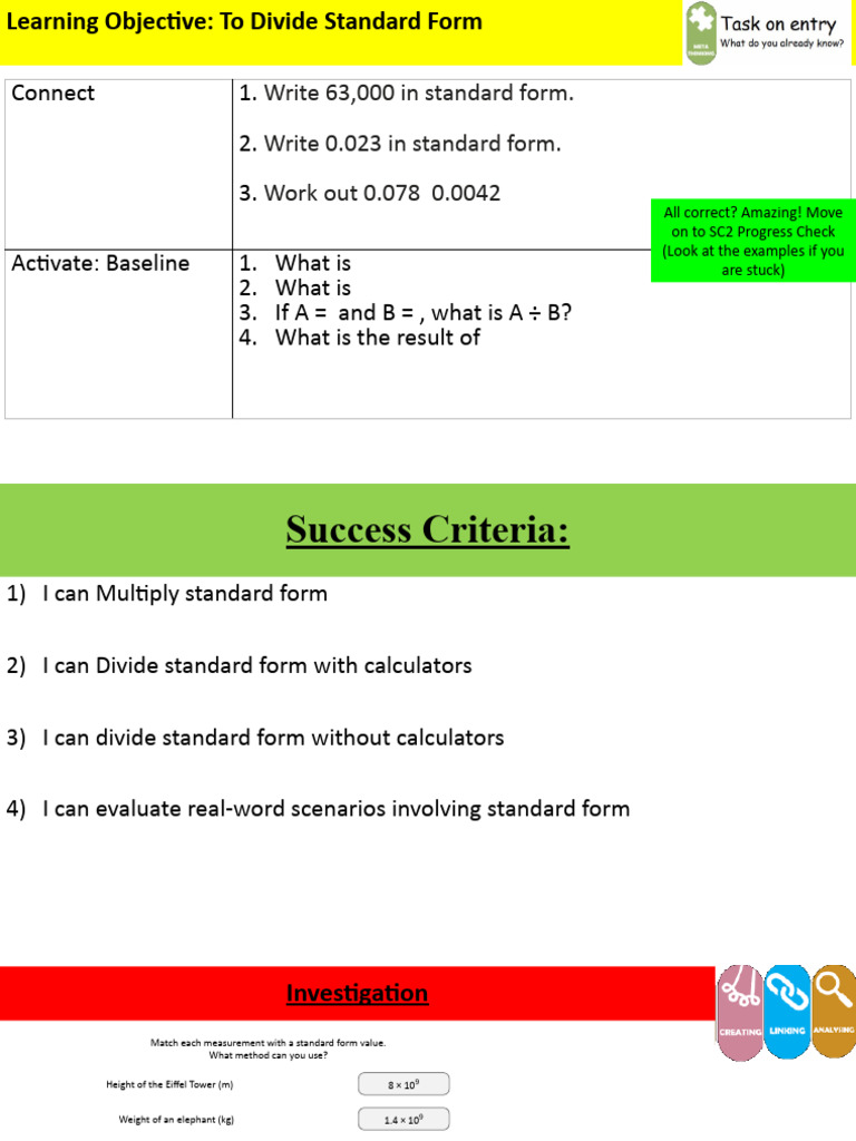 Standard Form Multiply and Dividing | PDF | Sun | Earth