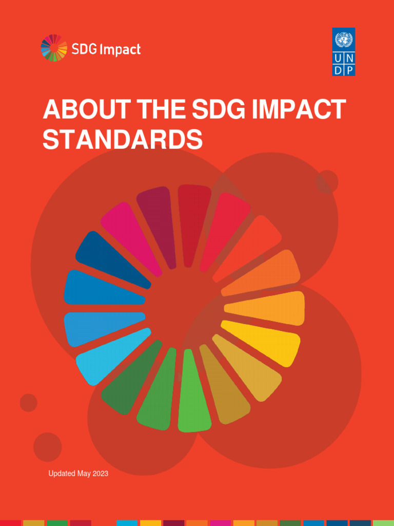 SDG Impact Standards for Enterprises | PDF | Sustainability | Governance