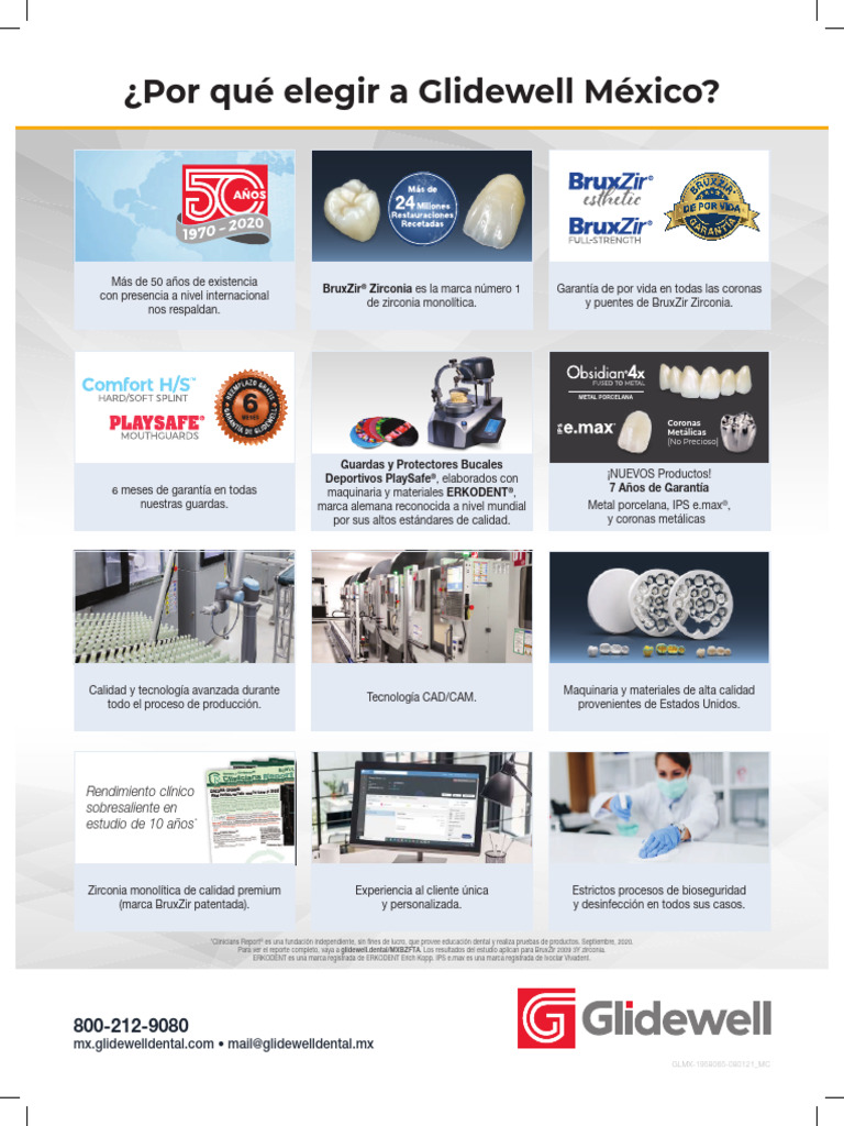 Beneficios Glidewell Mexico | PDF