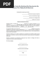 Carta de Solicitud de Devolución de Dinero Por Pago Erróneo | PDF