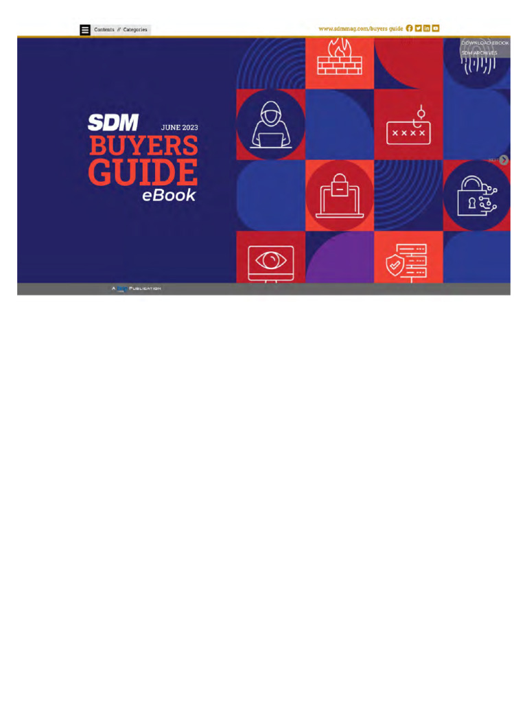 2023 SDM Buyers Guide | PDF | Access Control | Closed Circuit Television
