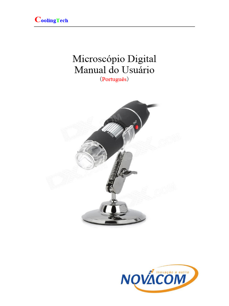 Manual de Microscopio 500x | PDF | USB | Windows Vista