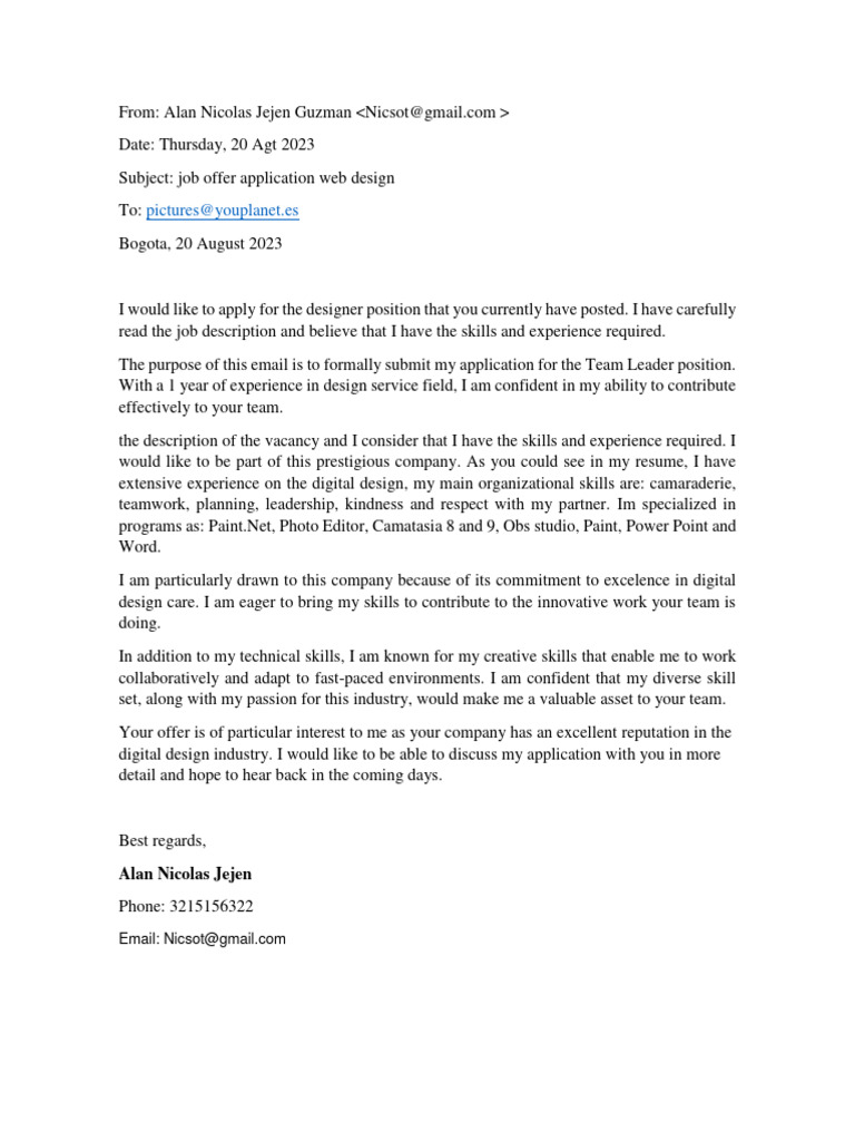 Letter Interview Job | PDF | Career & Growth