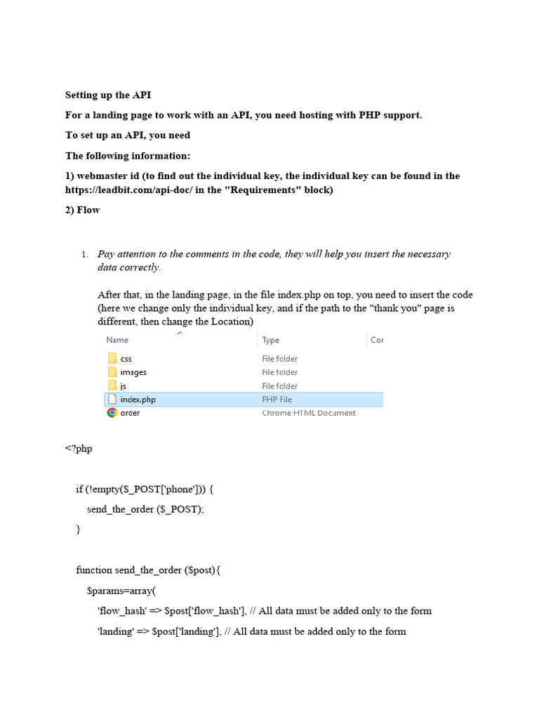 API Leadbit | PDF | Telecommunications | Hypertext