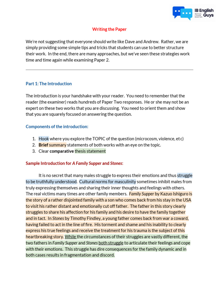 8 Introductions Body Paragraphs Conclusions | PDF | Emotions