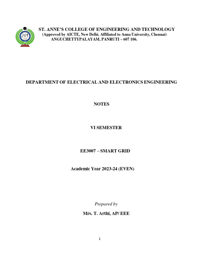 Smart Grid Overview and Benefits | PDF | Smart Grid | Electrical Grid