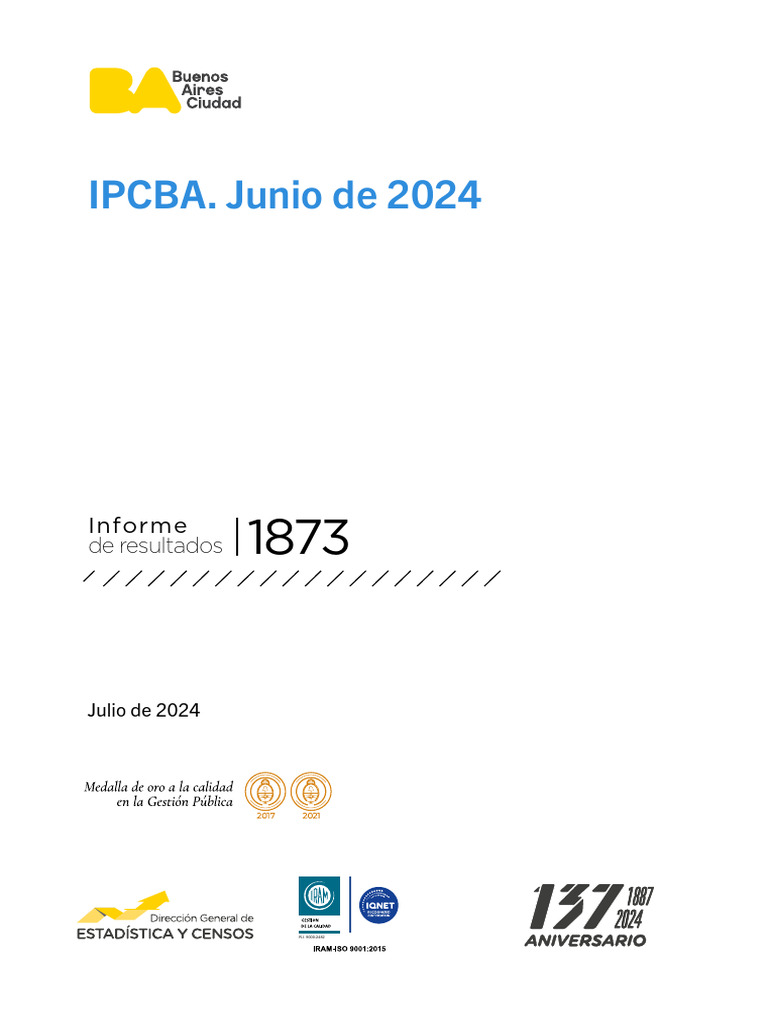 IPC CABA Junio 2024 | PDF | Alimentos