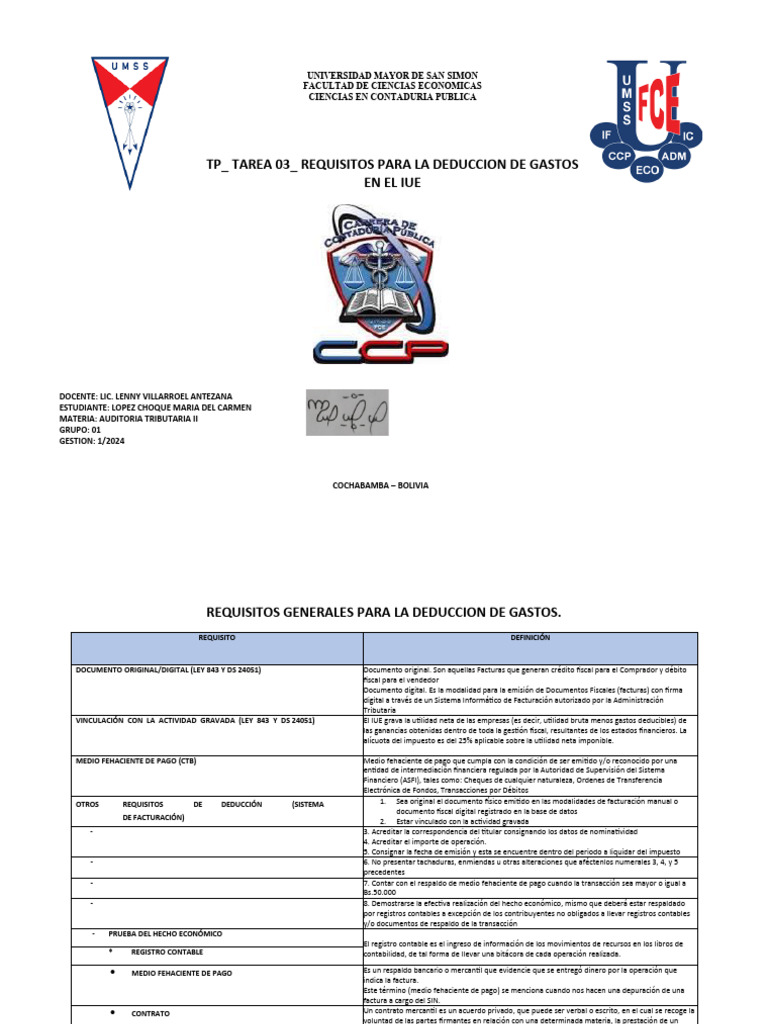 Gastos en El Iue | PDF | Impuestos | Contabilidad