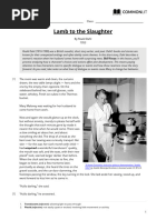 Lamb To The Slaughter - Roald Dahl (1916-1990) | PDF