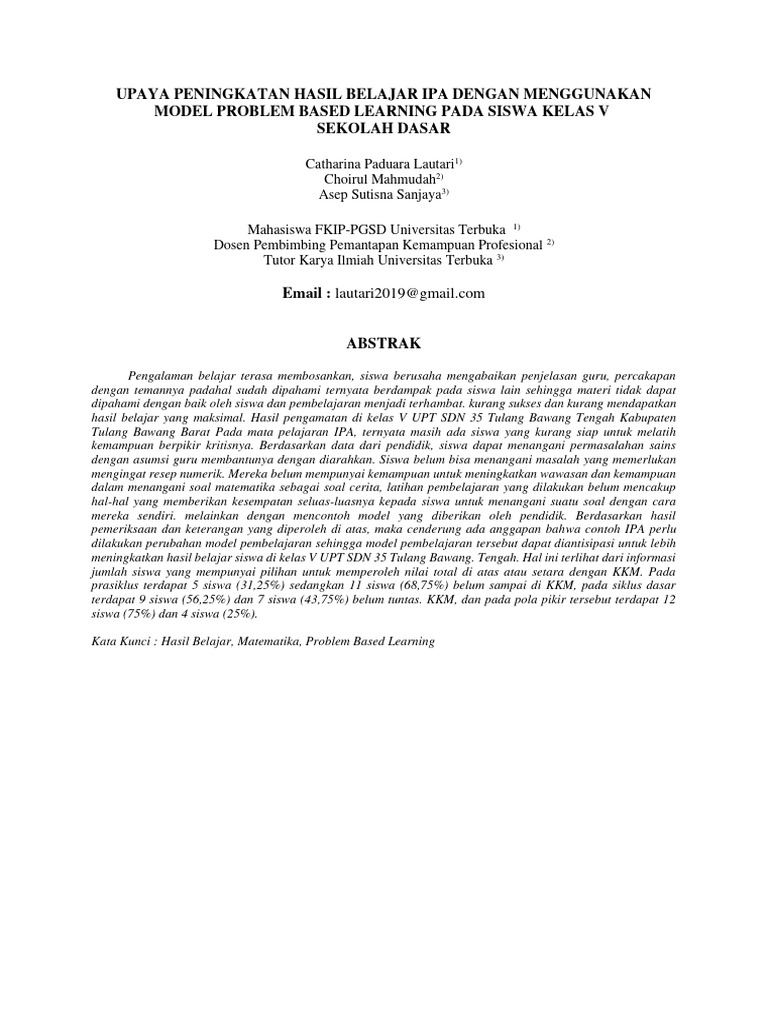 Tugas 3 Draf Karil Catharina Revisi 3 | PDF | Karier & Perkembangan | Kesehatan Holistik