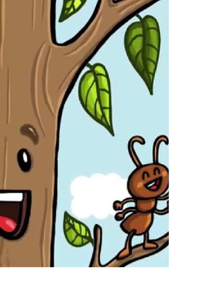 el arbol y las hormigas CUENTO | PDF