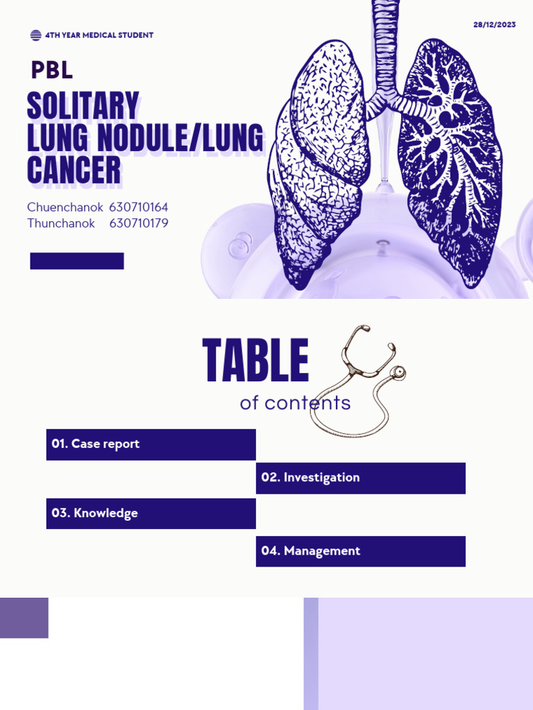 Lung Nodule 2 | PDF
