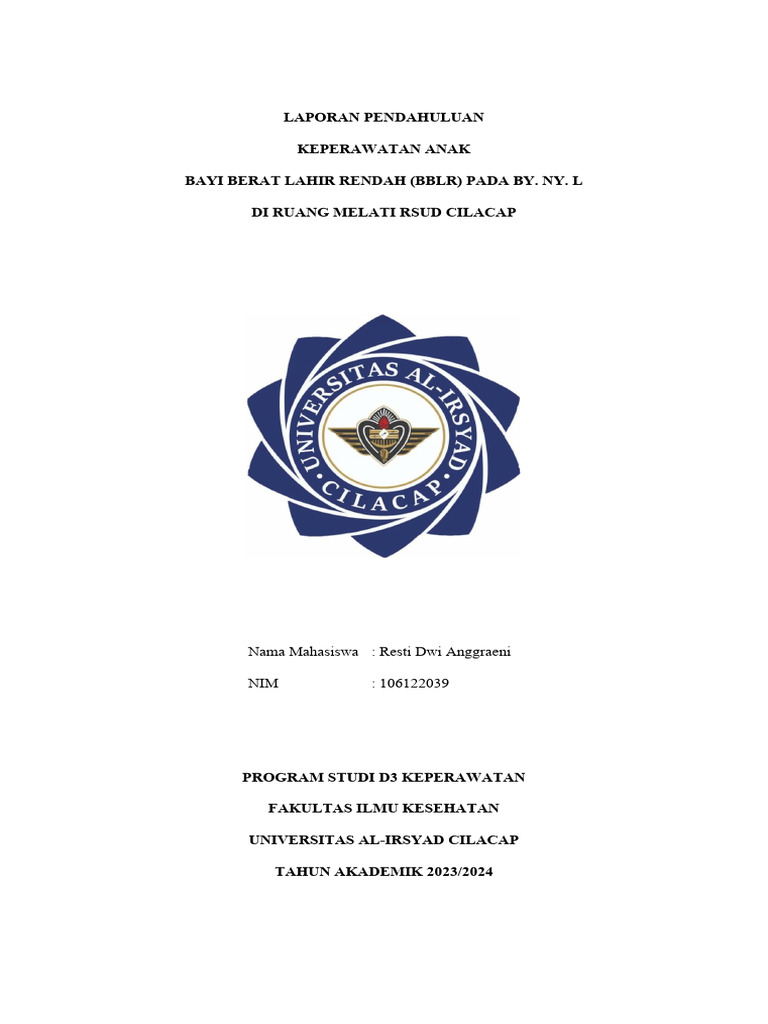 LP Perinatologi BBLR | PDF | Kesehatan Holistik