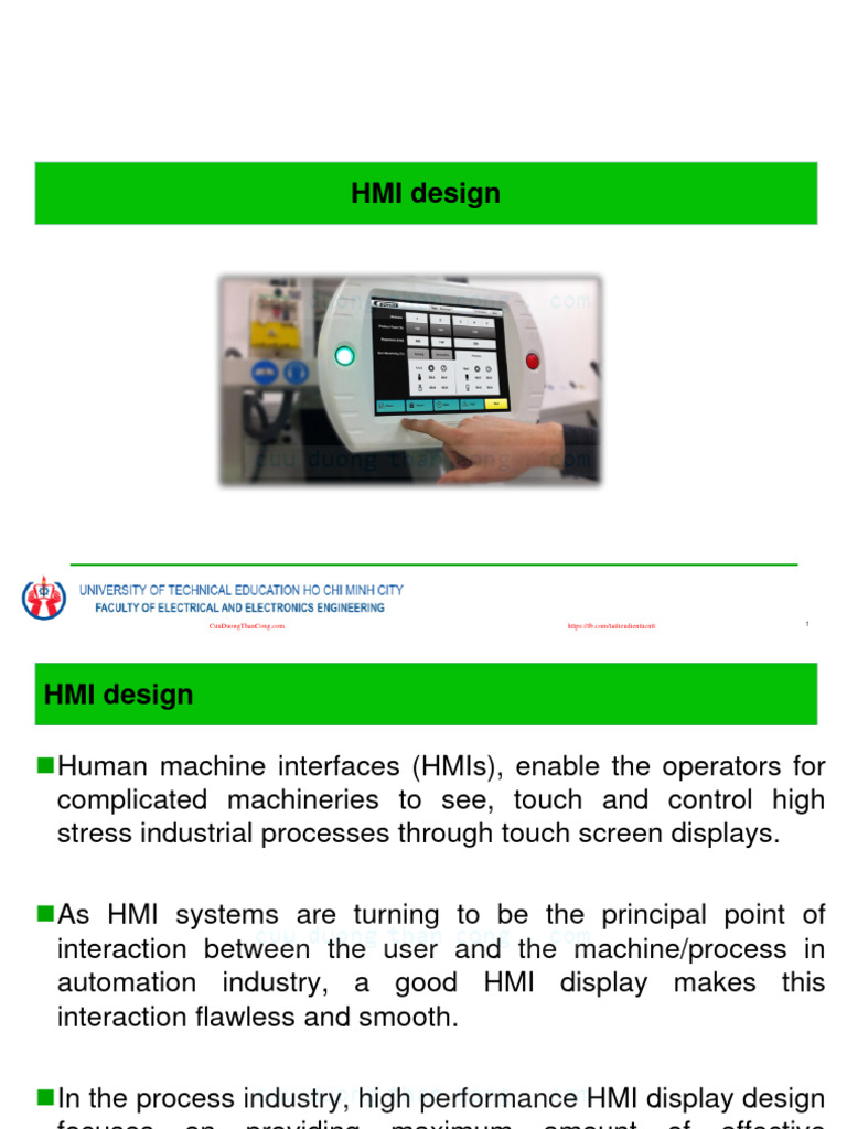 Effective HMI Display Design Guide | PDF | User Interface | Computing