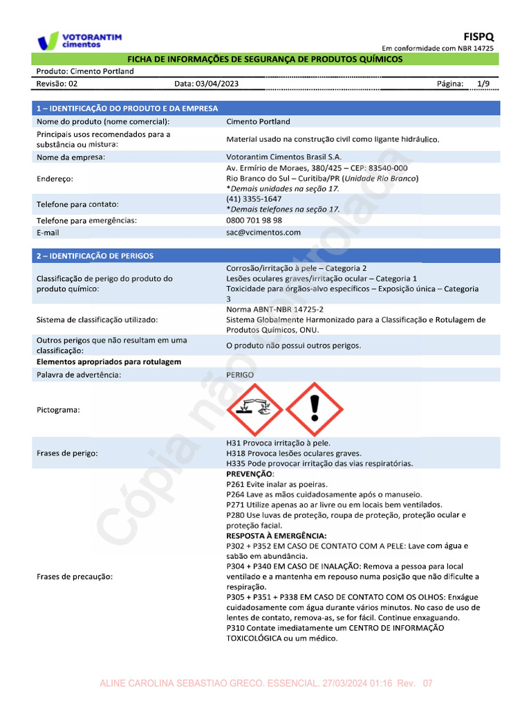 Cimento Portland Itau Pdf