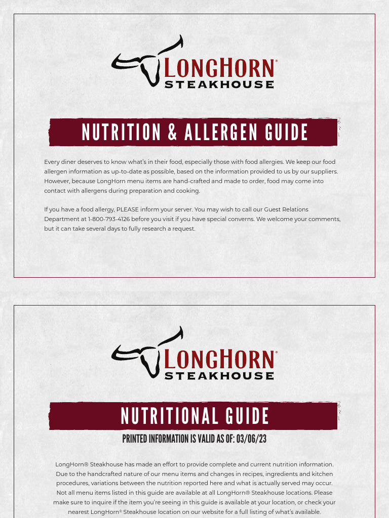 Nutrition Allergen Guide | PDF | Nutrition Facts Label | Fat