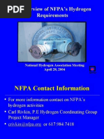 NFPA 2 Overview: Susan Bershad, Staff Liaison, NFPA | PDF | Hydrogen ...
