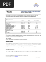 C080MA Impact Copolymer Data Sheet | PDF | Yield (Engineering ...