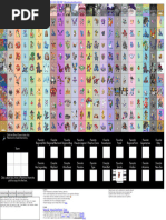 Ultimate Favorite Pokemon Picker | PDF | Pokémon