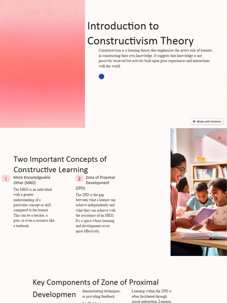 Introduction to Constructivism Theory | PDF