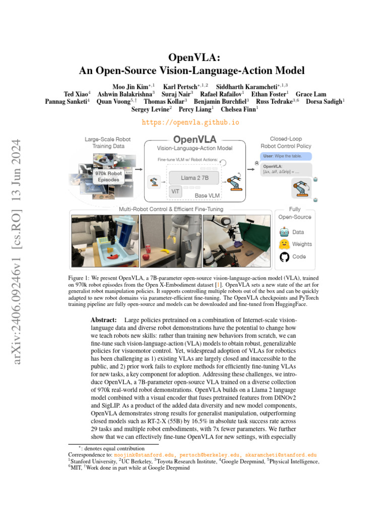Open VLA | PDF | Computing