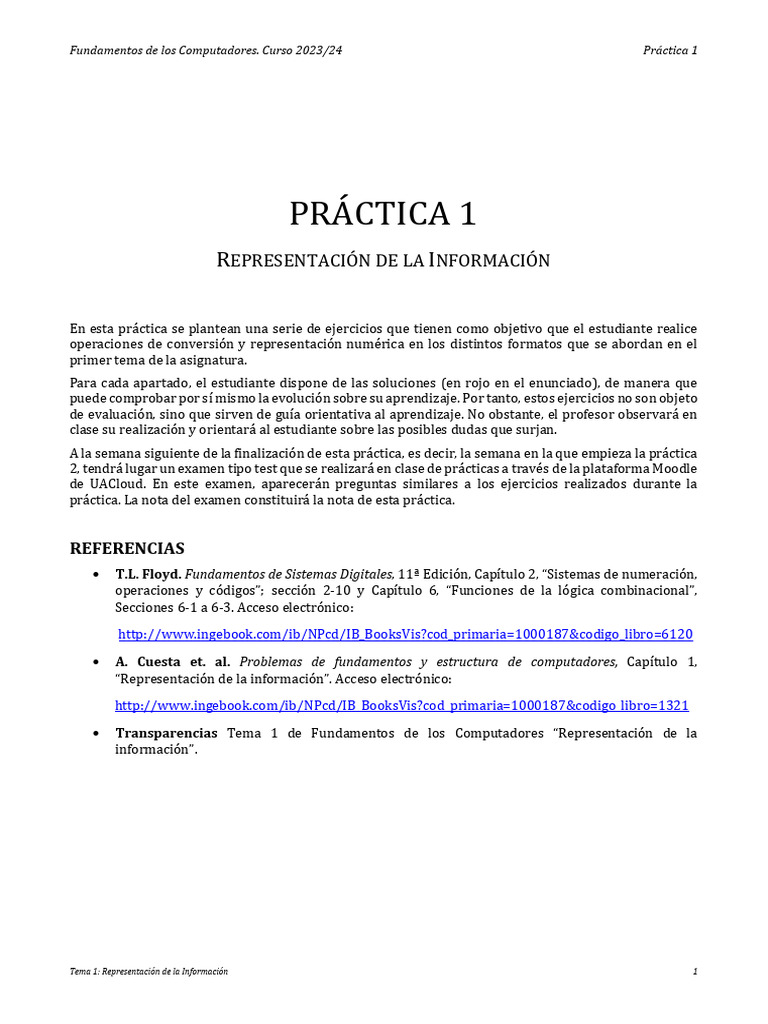 Practica 1 Pdf Poco Informática