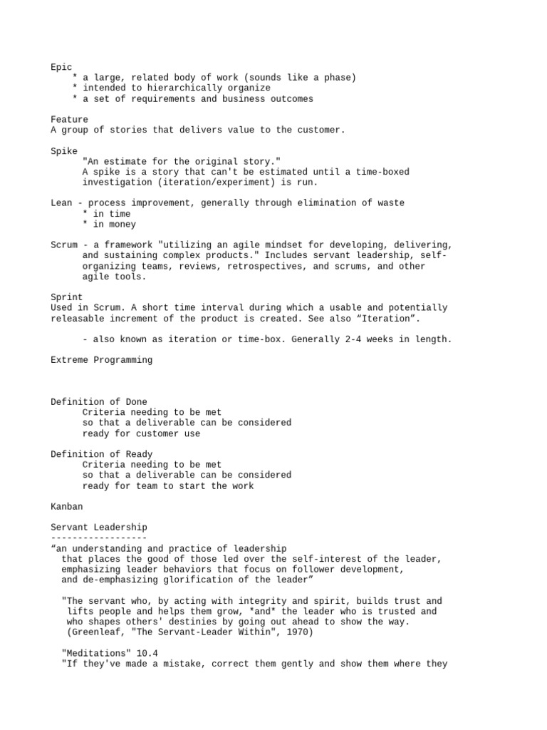 Agile Practice Guide Overview | PDF | Scrum (Software Development ...