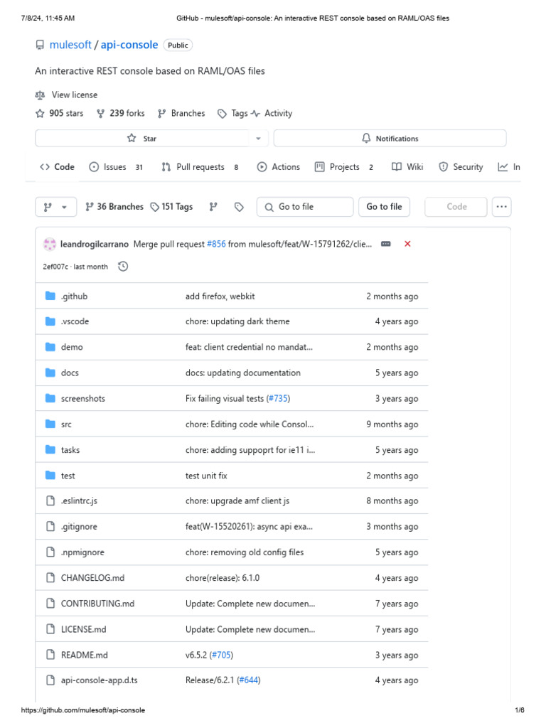 Mulesoft Api-Console | PDF | Command Line Interface | World Wide Web