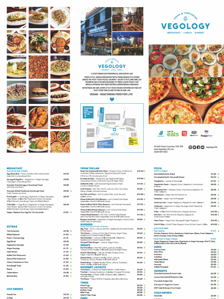 Vegology Menu Jul 2022 | PDF