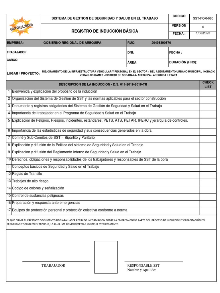 IMPRESION 3 | Descargar gratis PDF | Documento de identidad | Seguridad y salud ocupacional