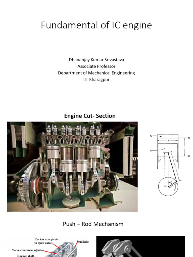 Fundamental of IC engine | Download Free PDF | Internal Combustion Engine | Diesel Engine