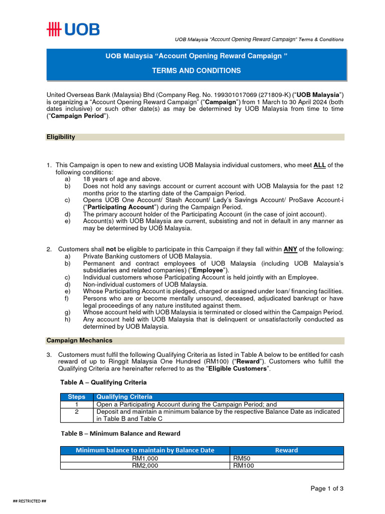 reward-UOB | Download Free PDF | Banks | Cheque