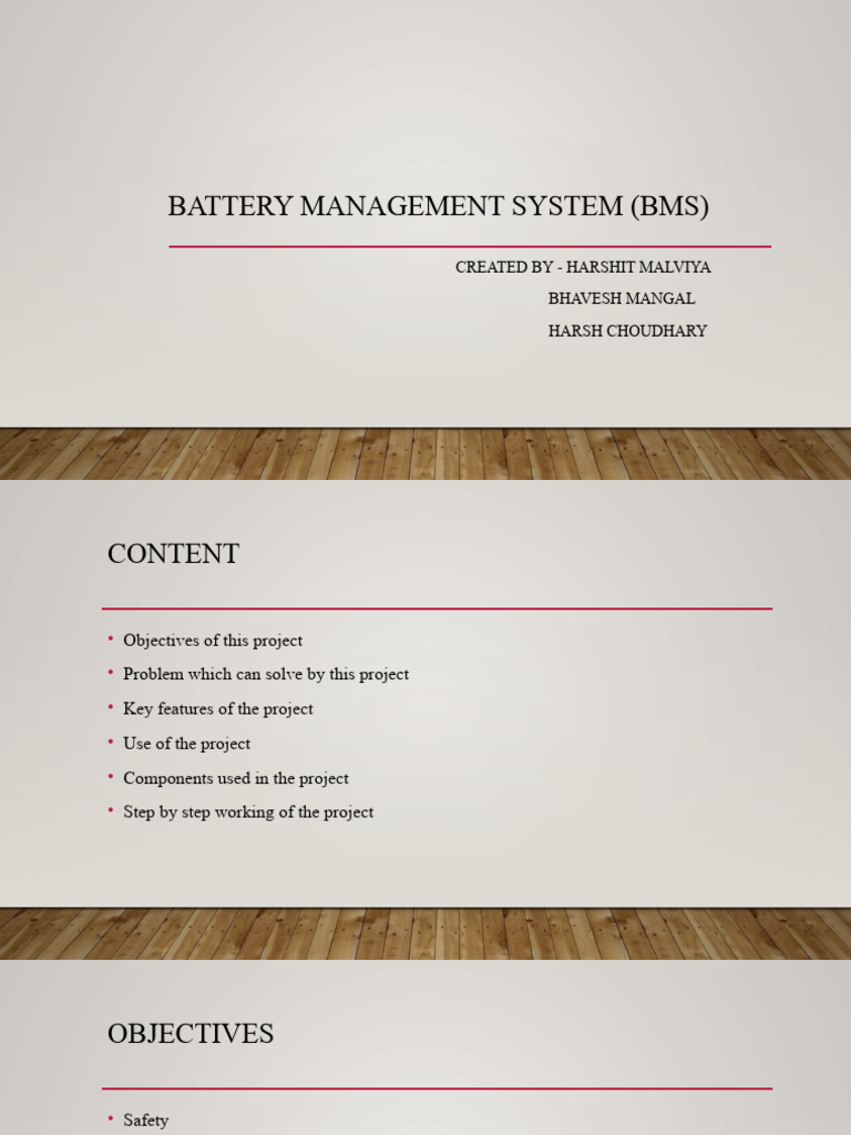 Battery Management System Overview | PDF | Lithium Ion Battery | Voltage