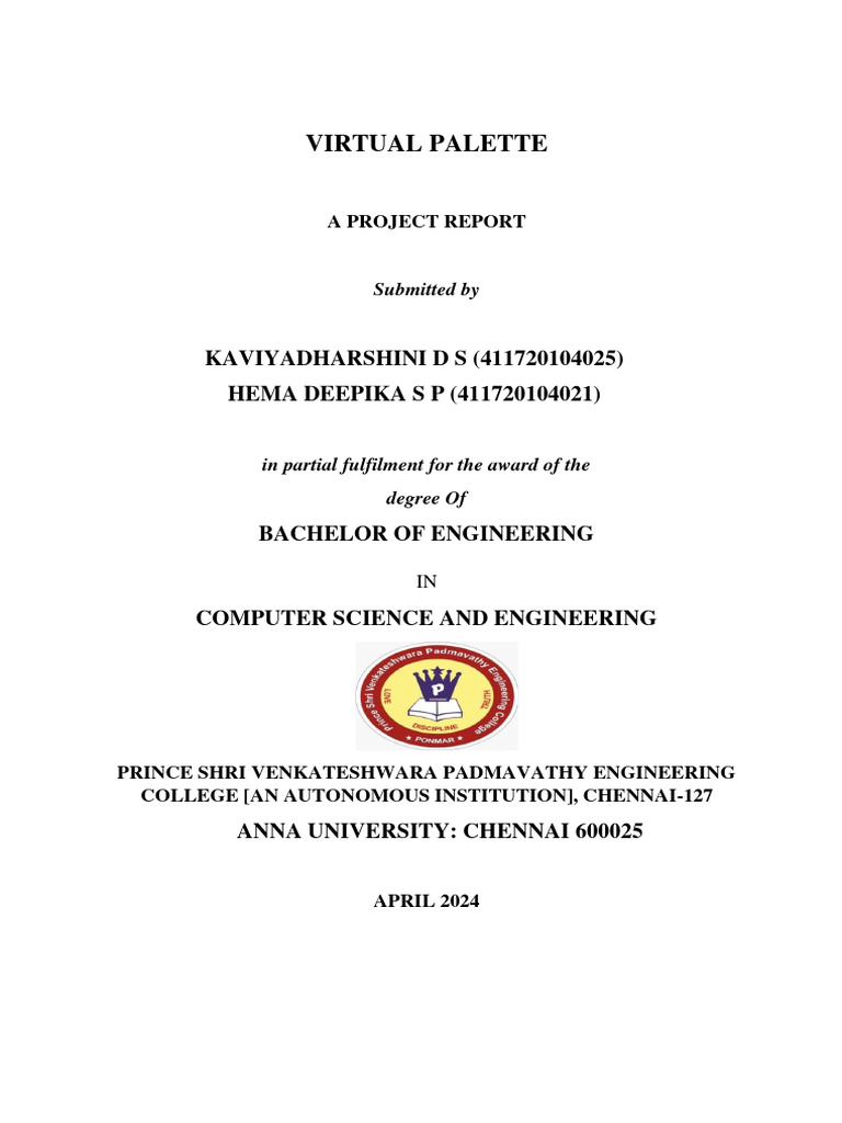 Project | PDF | Python (Programming Language) | Human–Computer Interaction